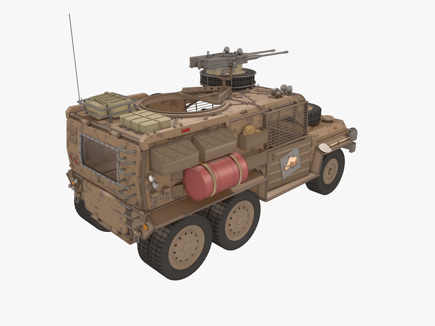 Rhino Heavy Assault 3d 3ds