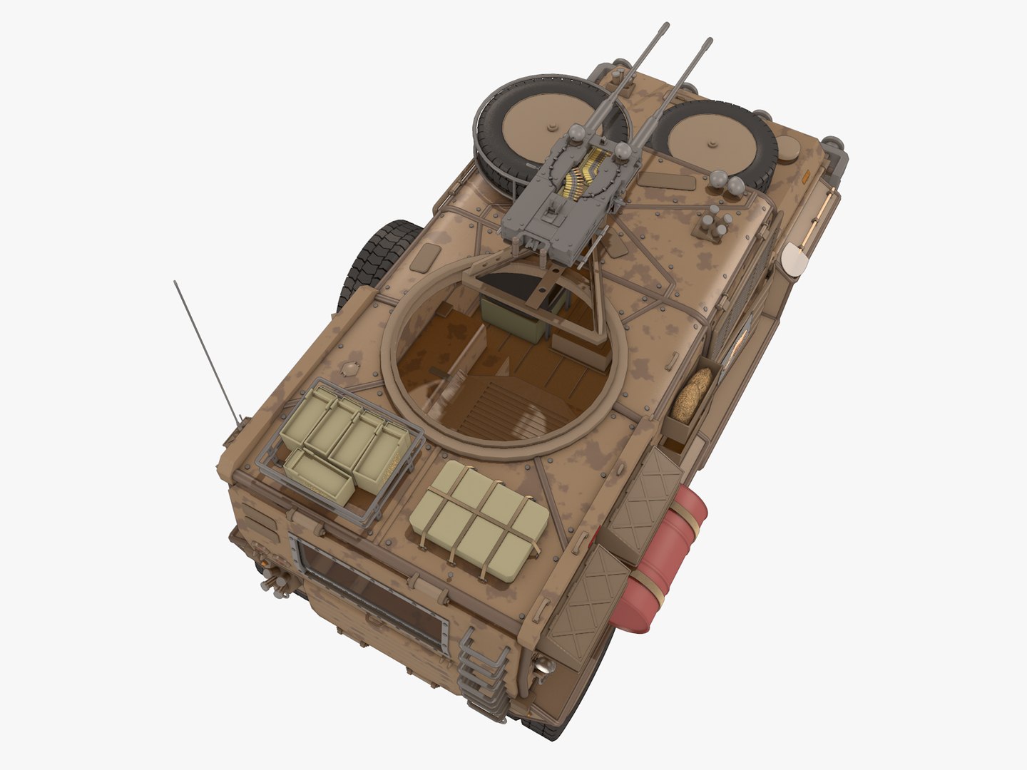 Rhino Heavy Assault 3d 3ds