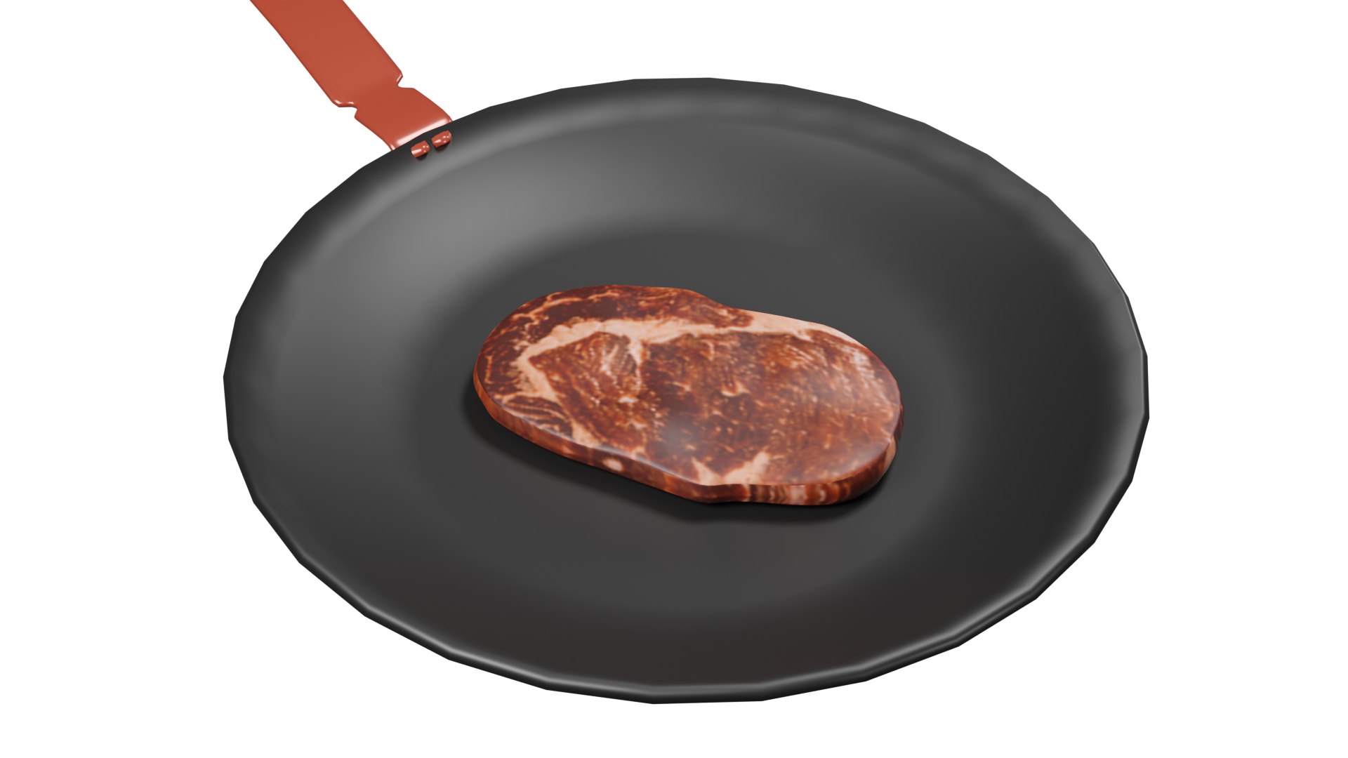 3D Model Roast Beef And Raw Meet - TurboSquid 2170364