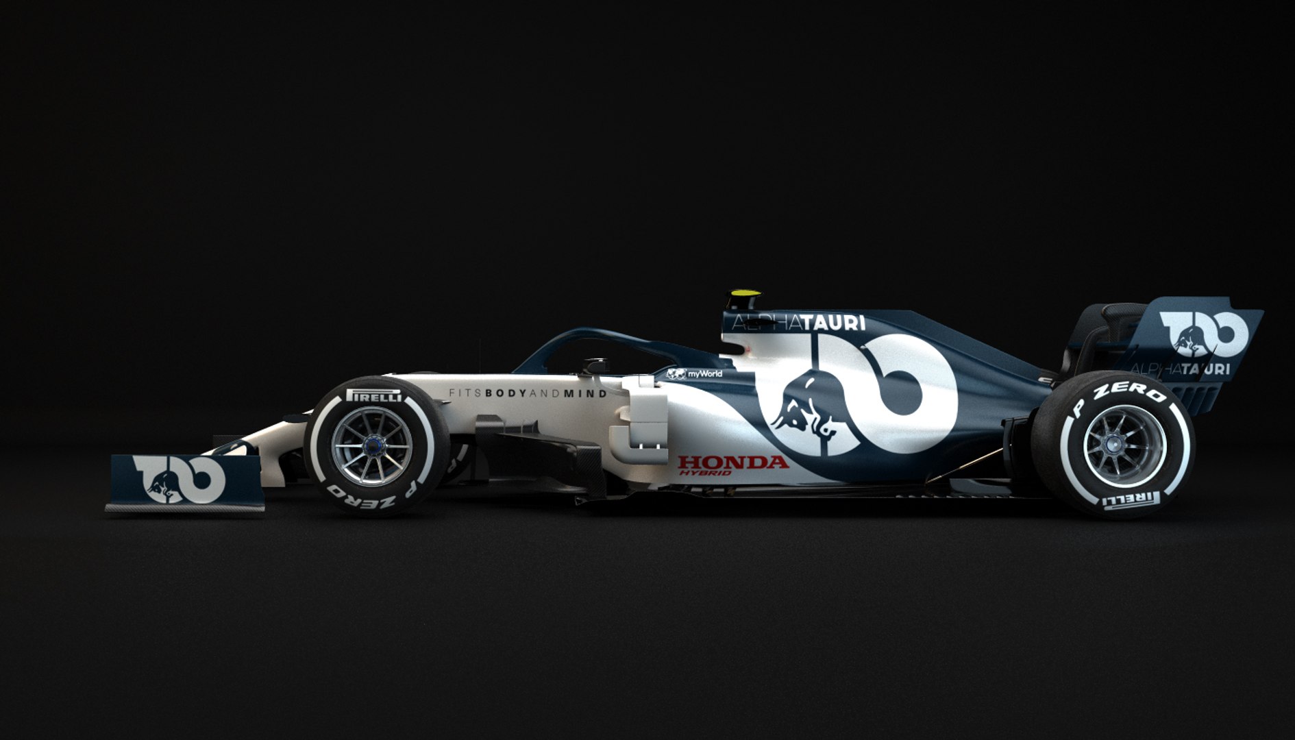 3D F1 Alpha Tauri At01 - TurboSquid 1519952