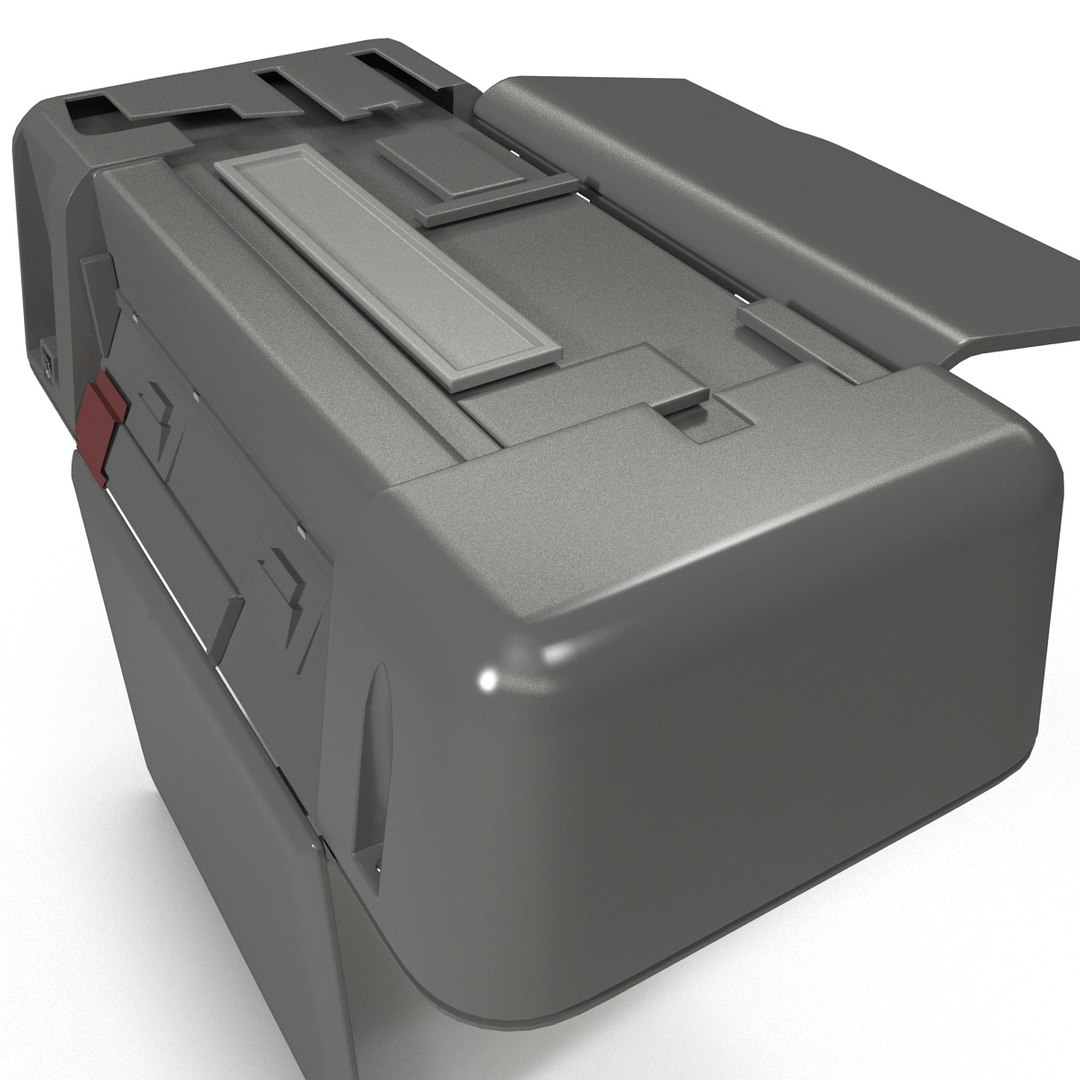 printer hp deskjet 1000 3d model