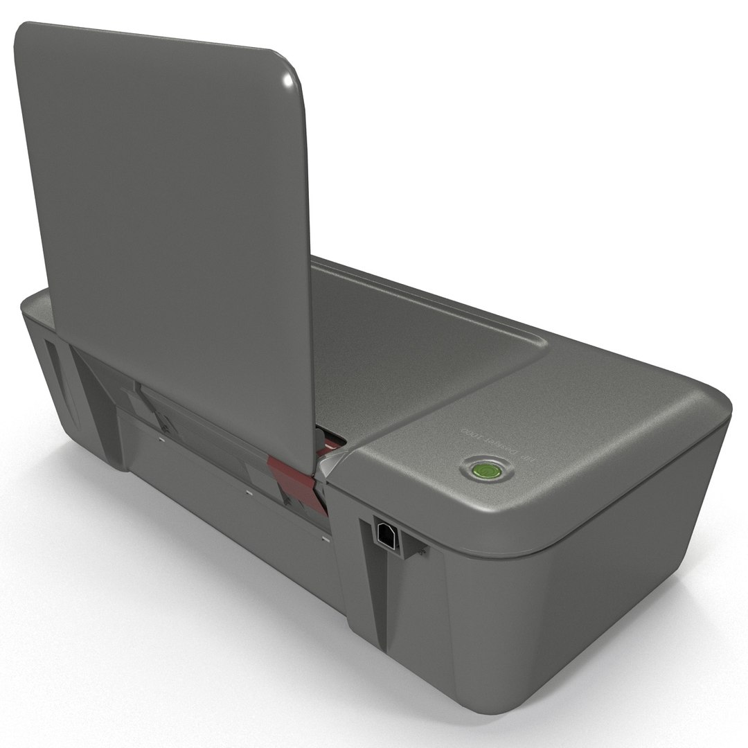 printer hp deskjet 1000 3d model