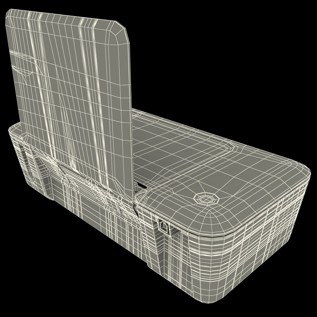 printer hp deskjet 1000 3d model