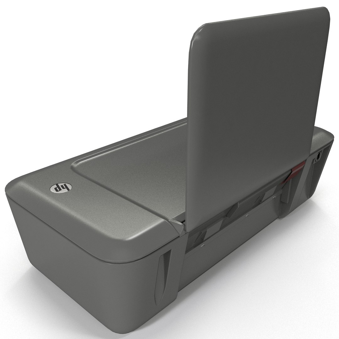 printer hp deskjet 1000 3d model