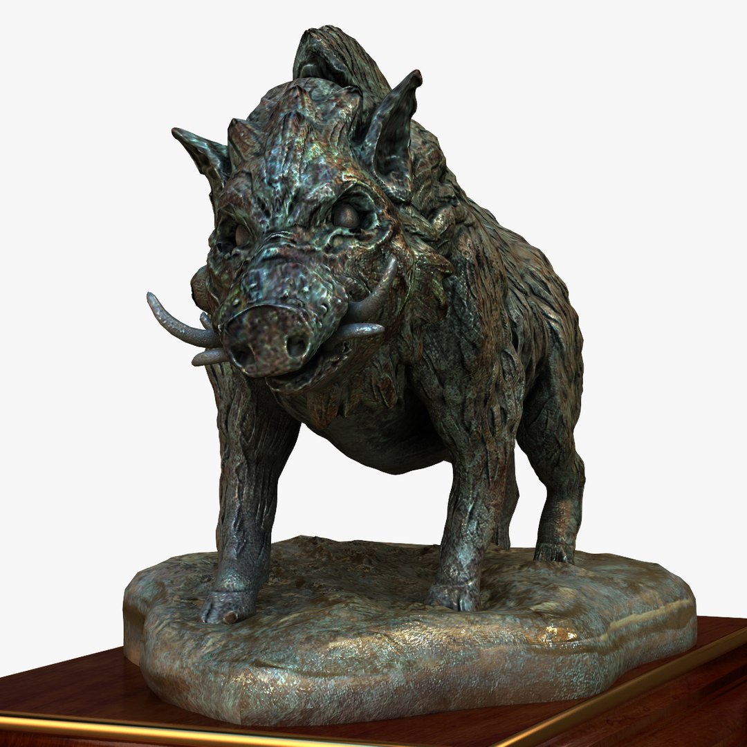 Statuette Boar Max
