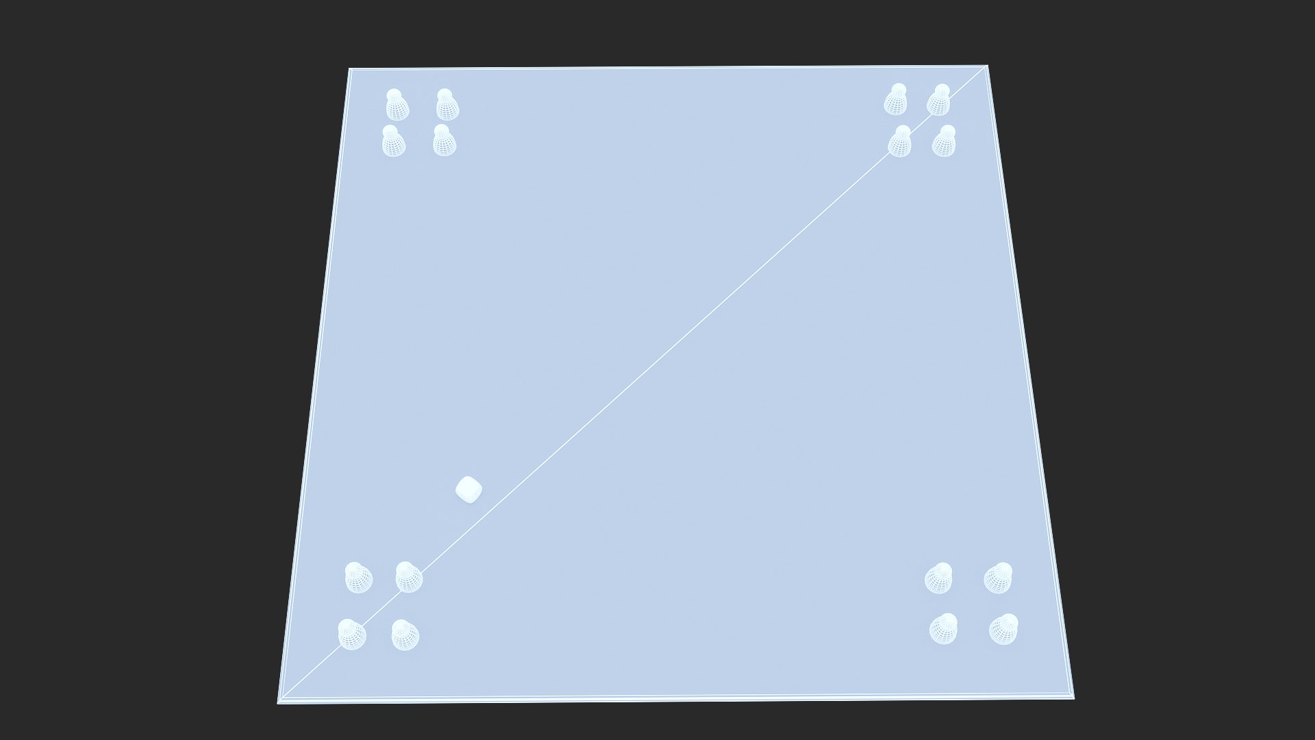 Ludo Board 3D Model - TurboSquid 2161013