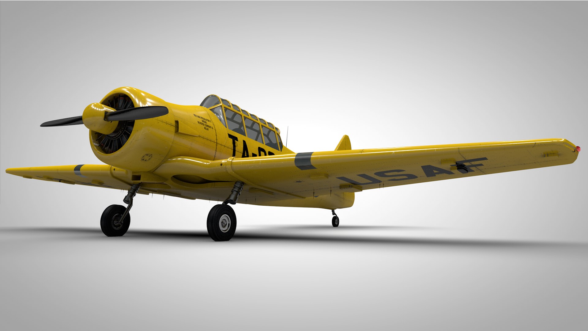 T6 Texan Ta 038 3D - TurboSquid 1415639