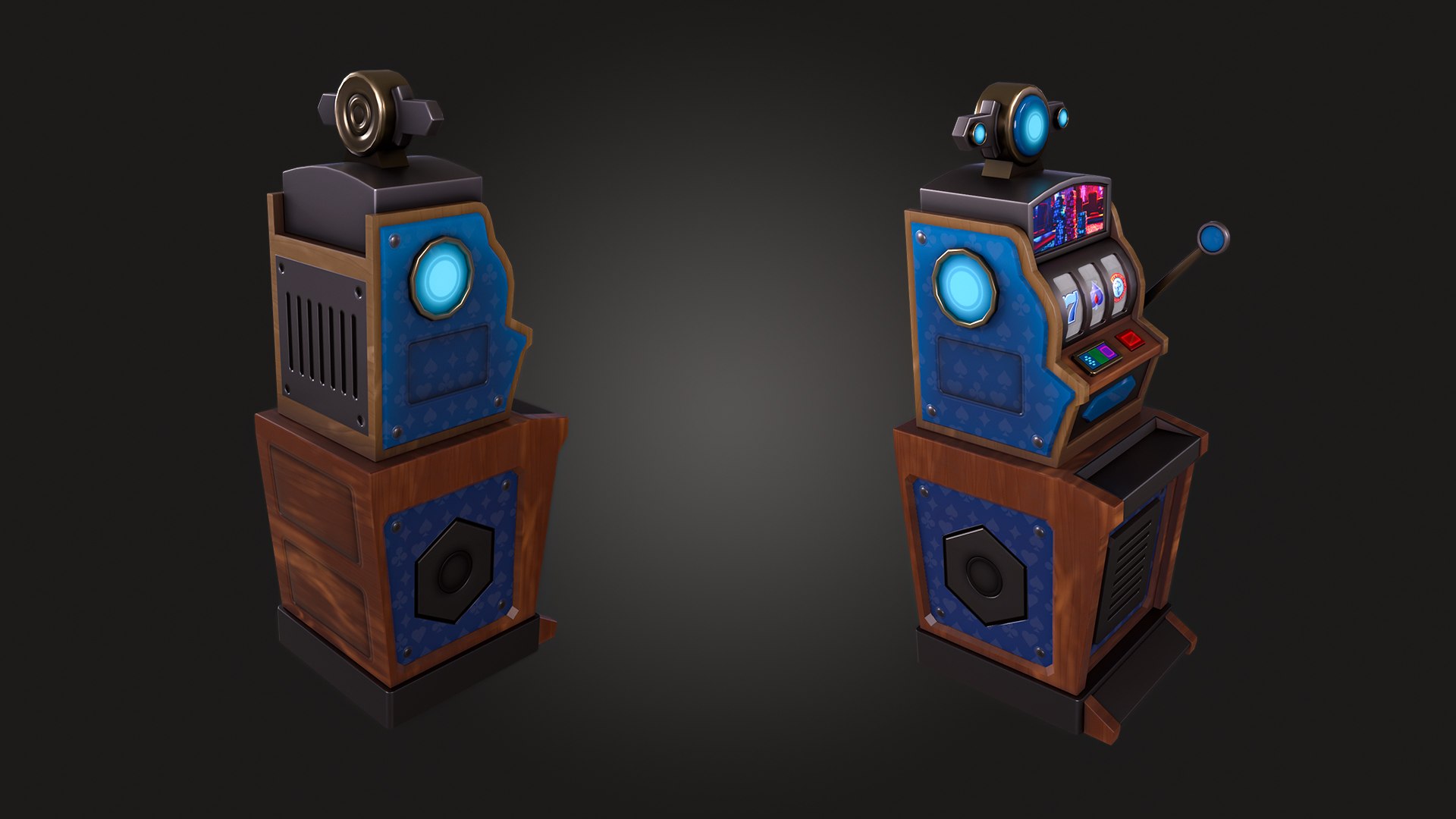 Slot Machine 3D - TurboSquid 2206928