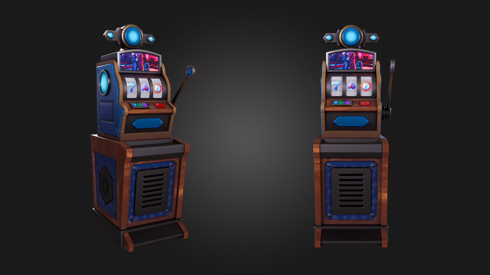 Slot Machine 3D - TurboSquid 2206928