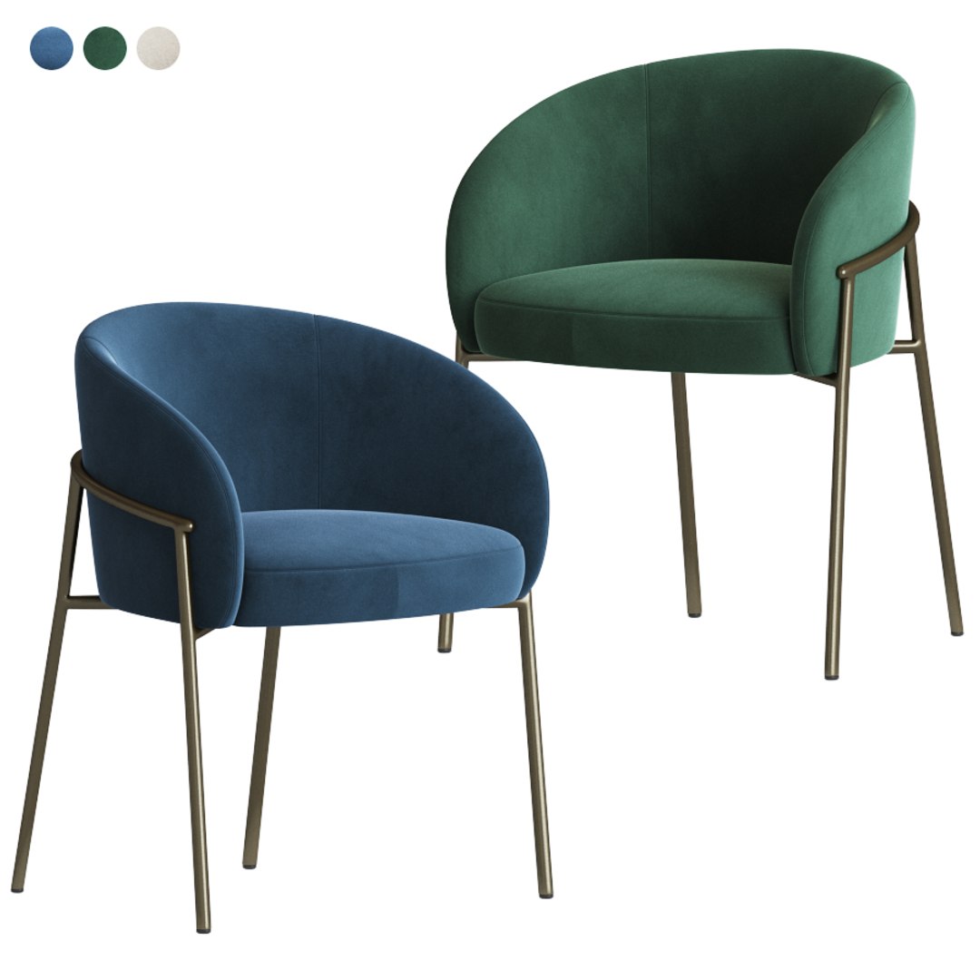 Rimo Dining Chair Parla 3D - TurboSquid 1662121