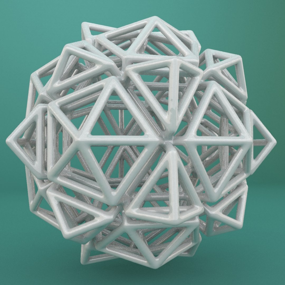 geometric shape 3d model