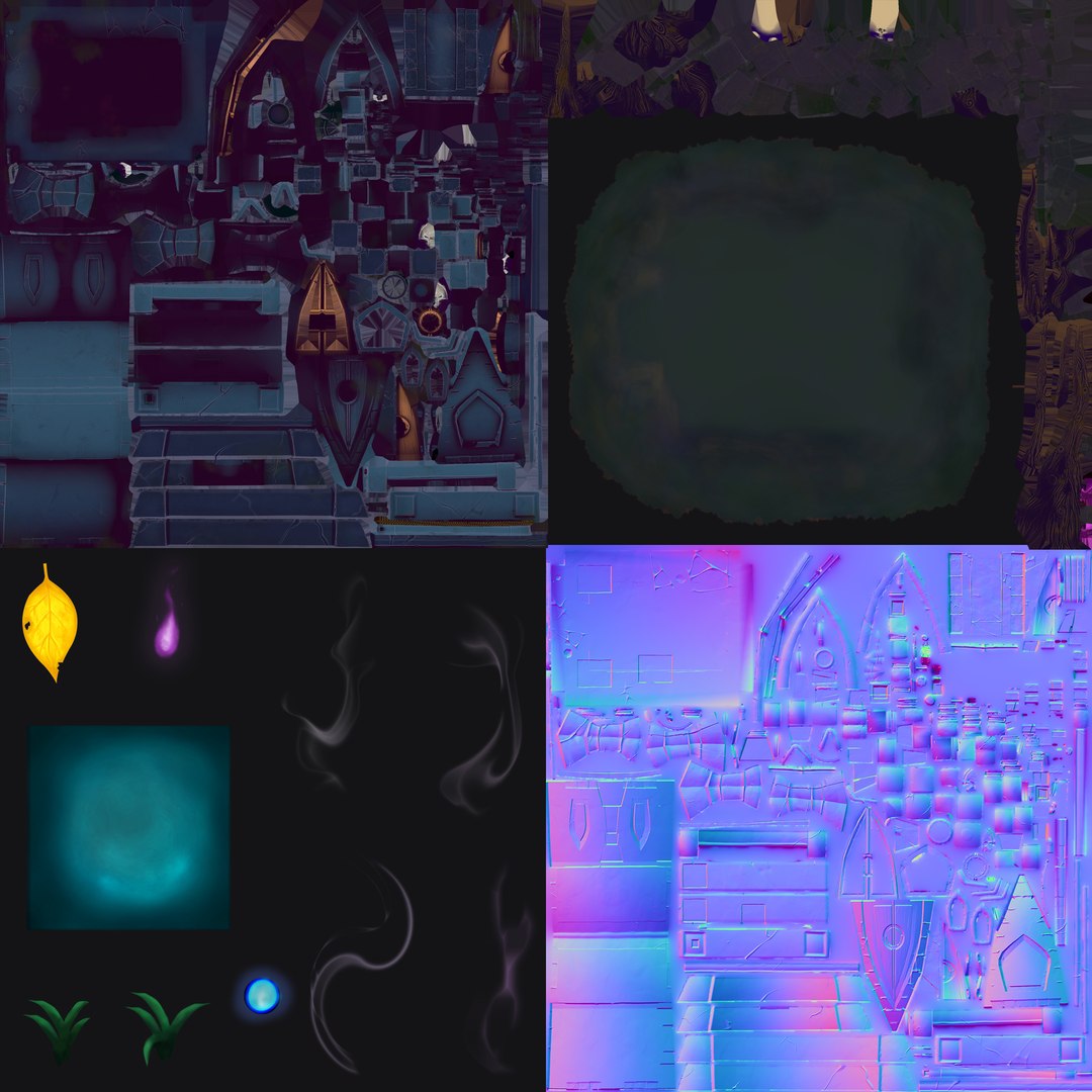 3D Stylized Crypt Model - TurboSquid 1625779