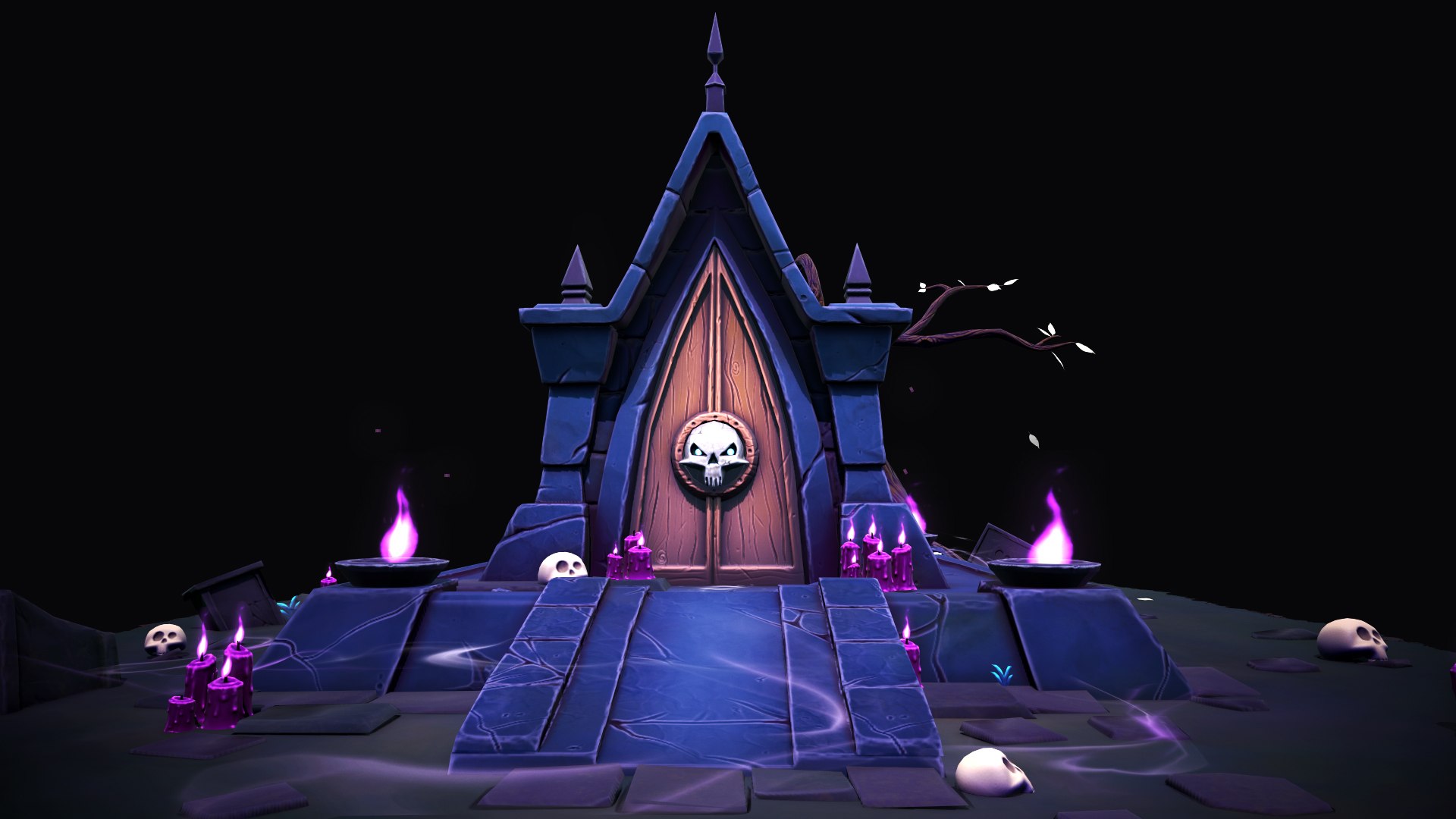 3D Stylized Crypt Model - TurboSquid 1625779