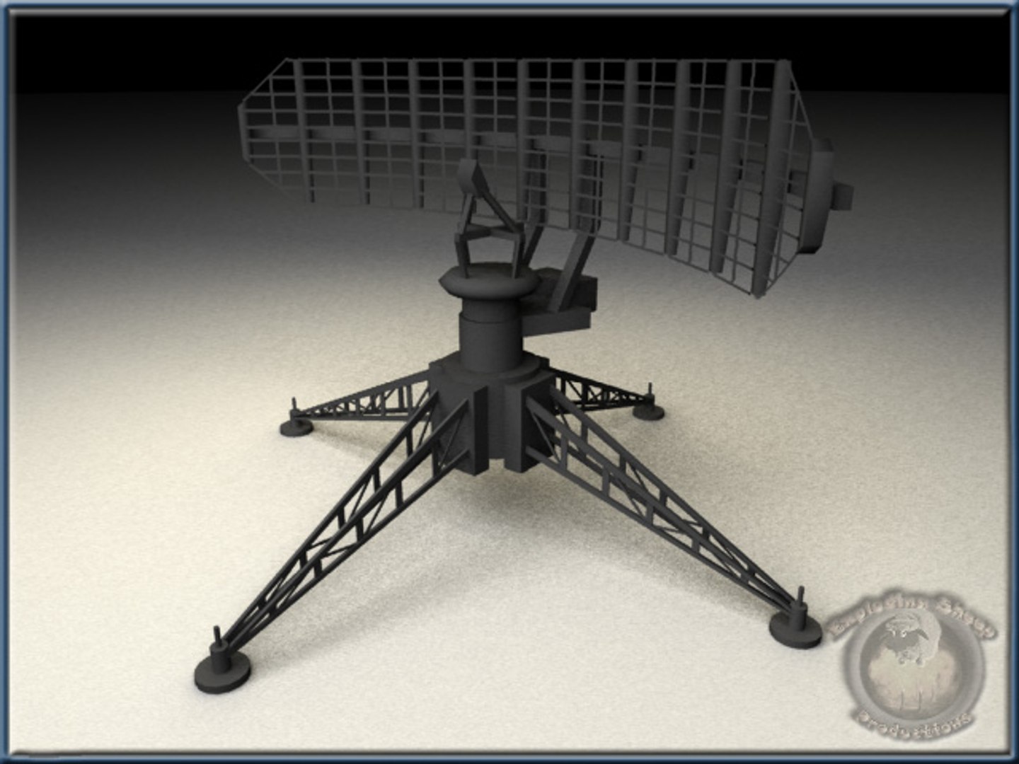 3d Model Mobile Radar