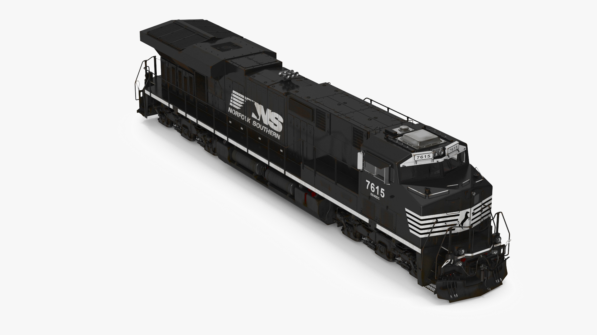 3D Norfolk Southern ES44AC Locomotive - TurboSquid 2208607