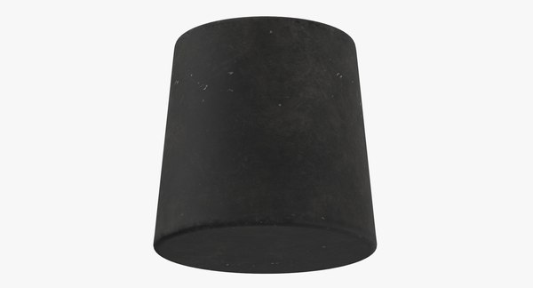 3D Rubber Plug Medium Clean and Used 03 - TurboSquid 2027476