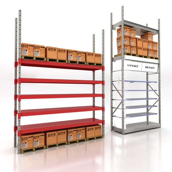 wholesale shelving 3d 3ds