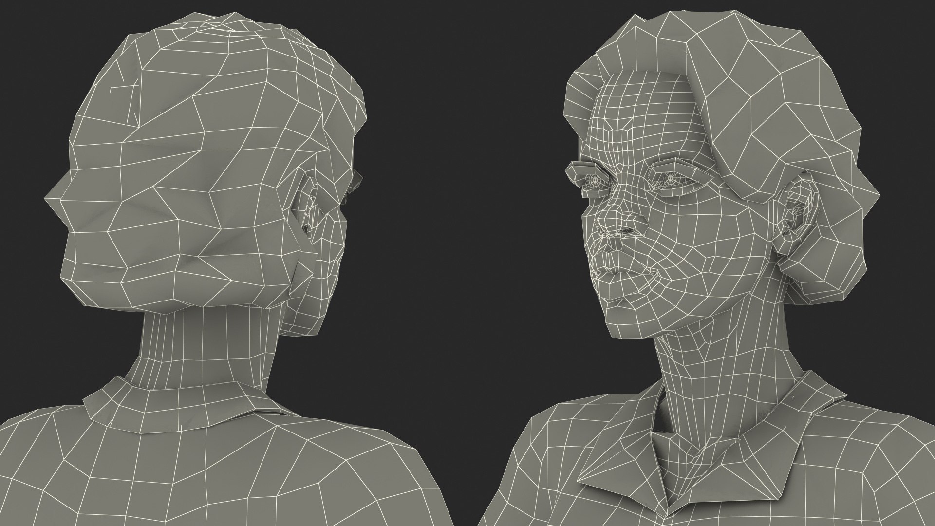 Dark Skin Judge Woman 3D Model - TurboSquid 1669438