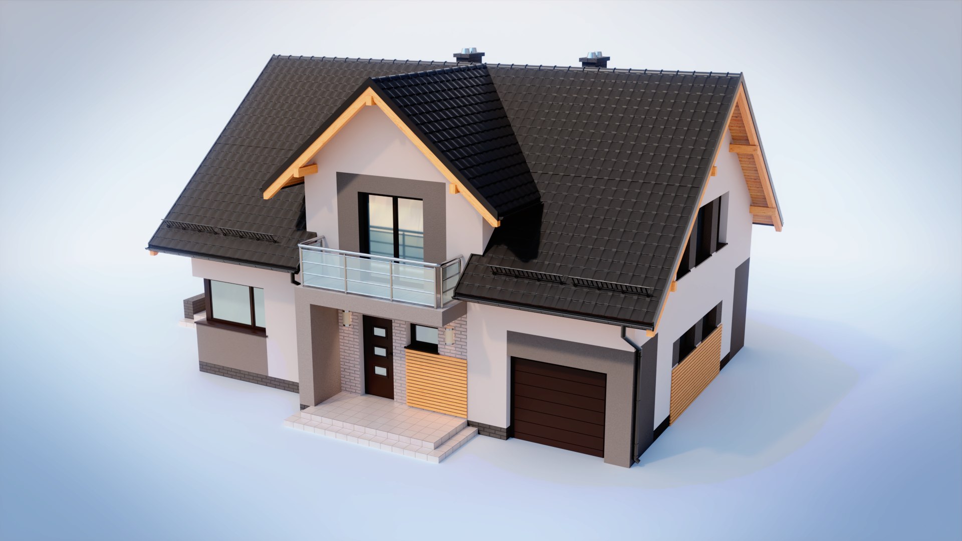 Houses building 3D model - TurboSquid 1296065