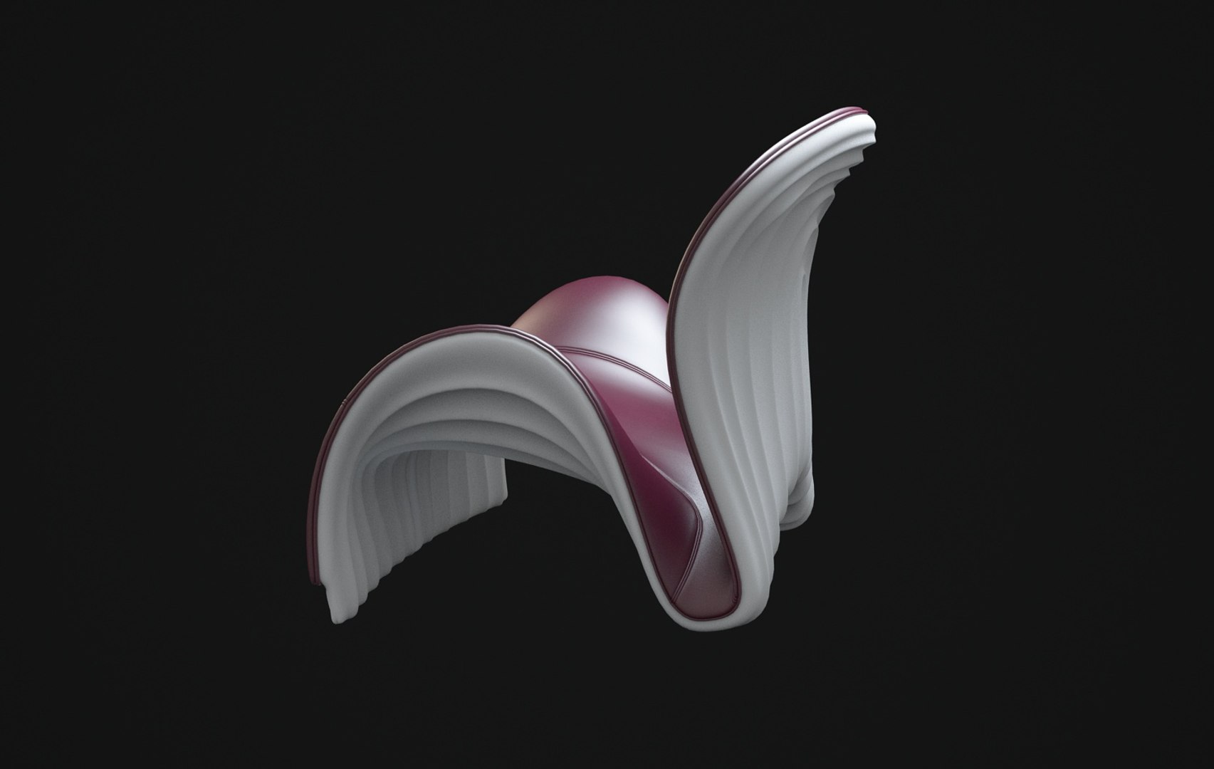3d torsion-box-shell-chair