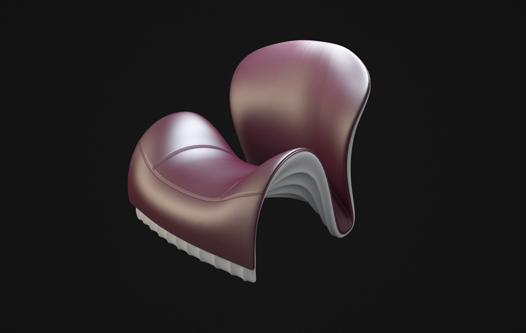 3d torsion-box-shell-chair