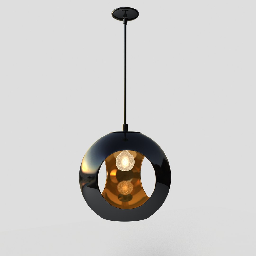 3d model pendant light