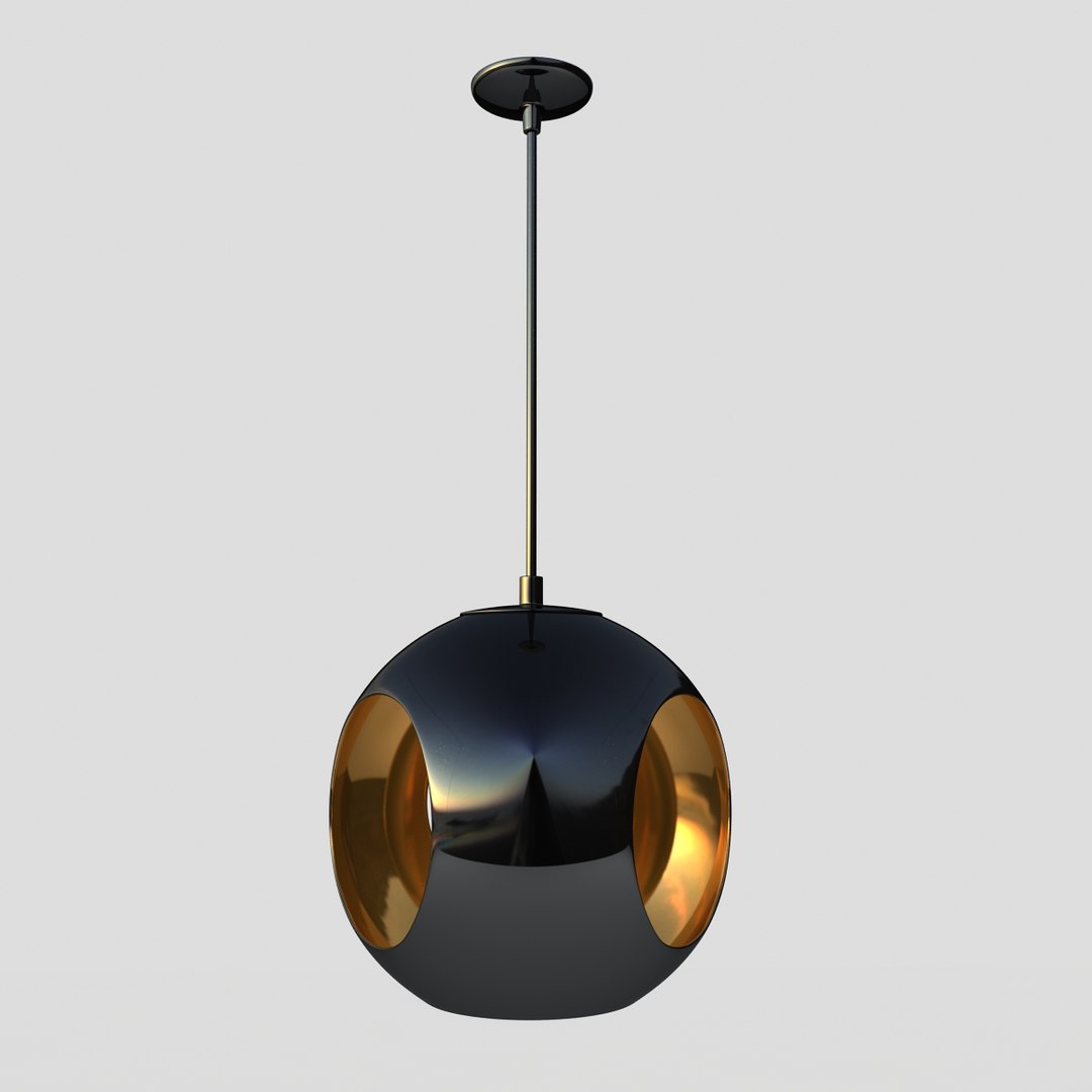 3d model pendant light