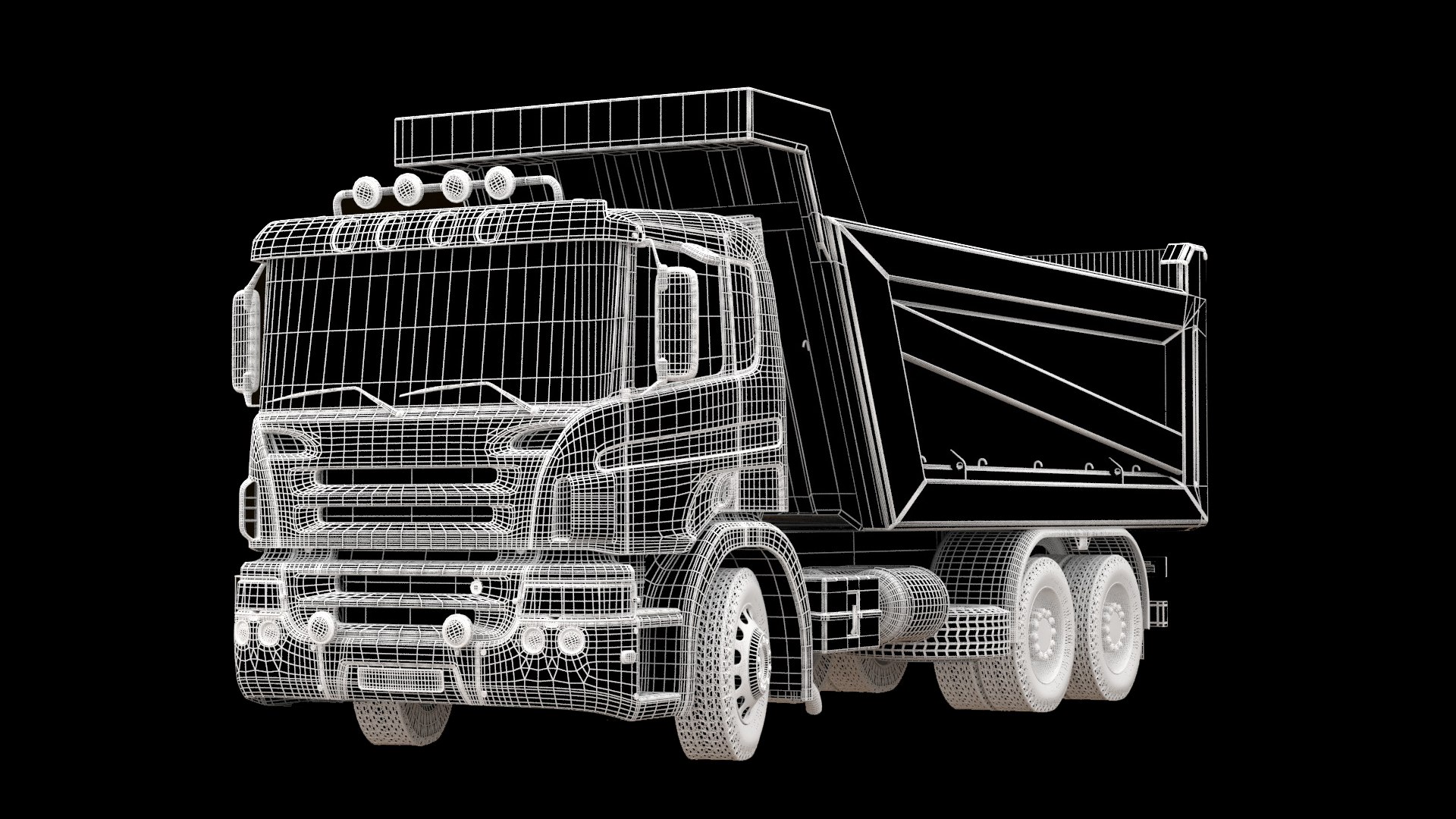 Tipper Truck V02 3D Model - TurboSquid 1730874