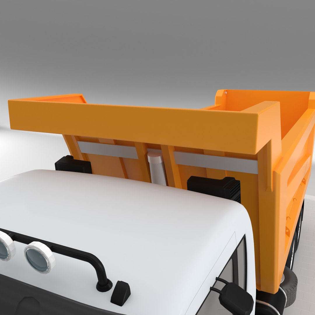Tipper Truck V02 3D Model - TurboSquid 1730874
