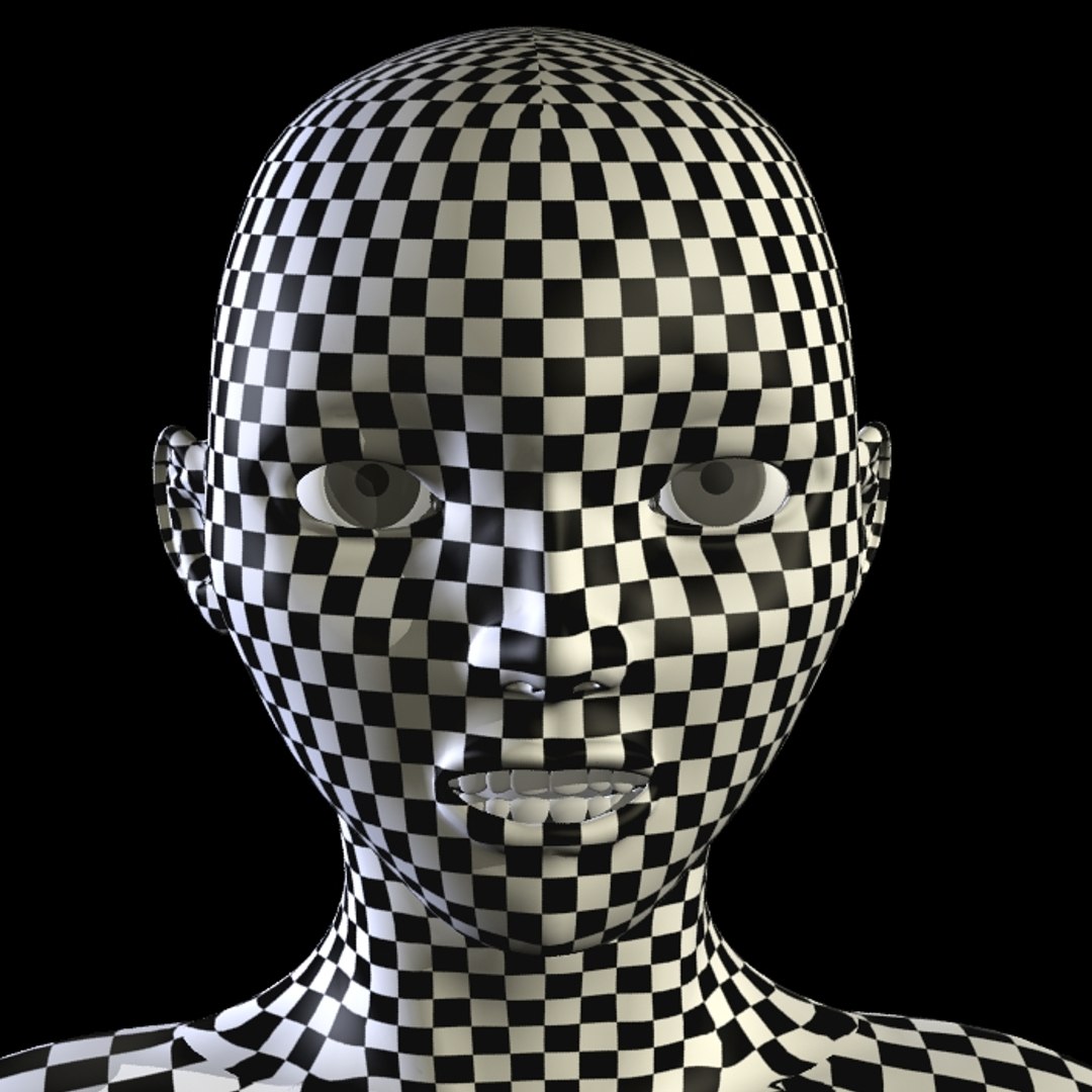 Female Body Template 3d Model