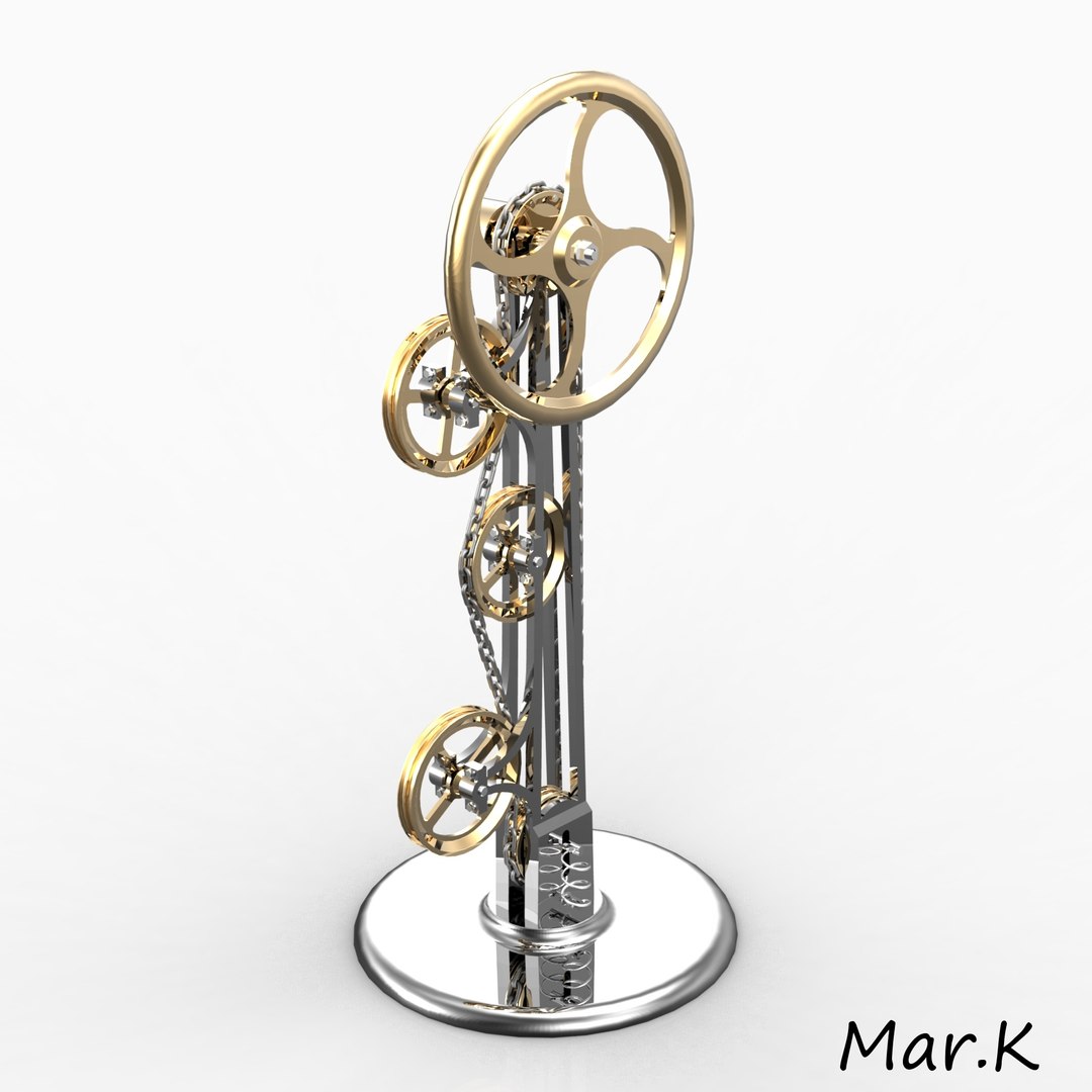 Chain Perpetuum Mobile 3d Model