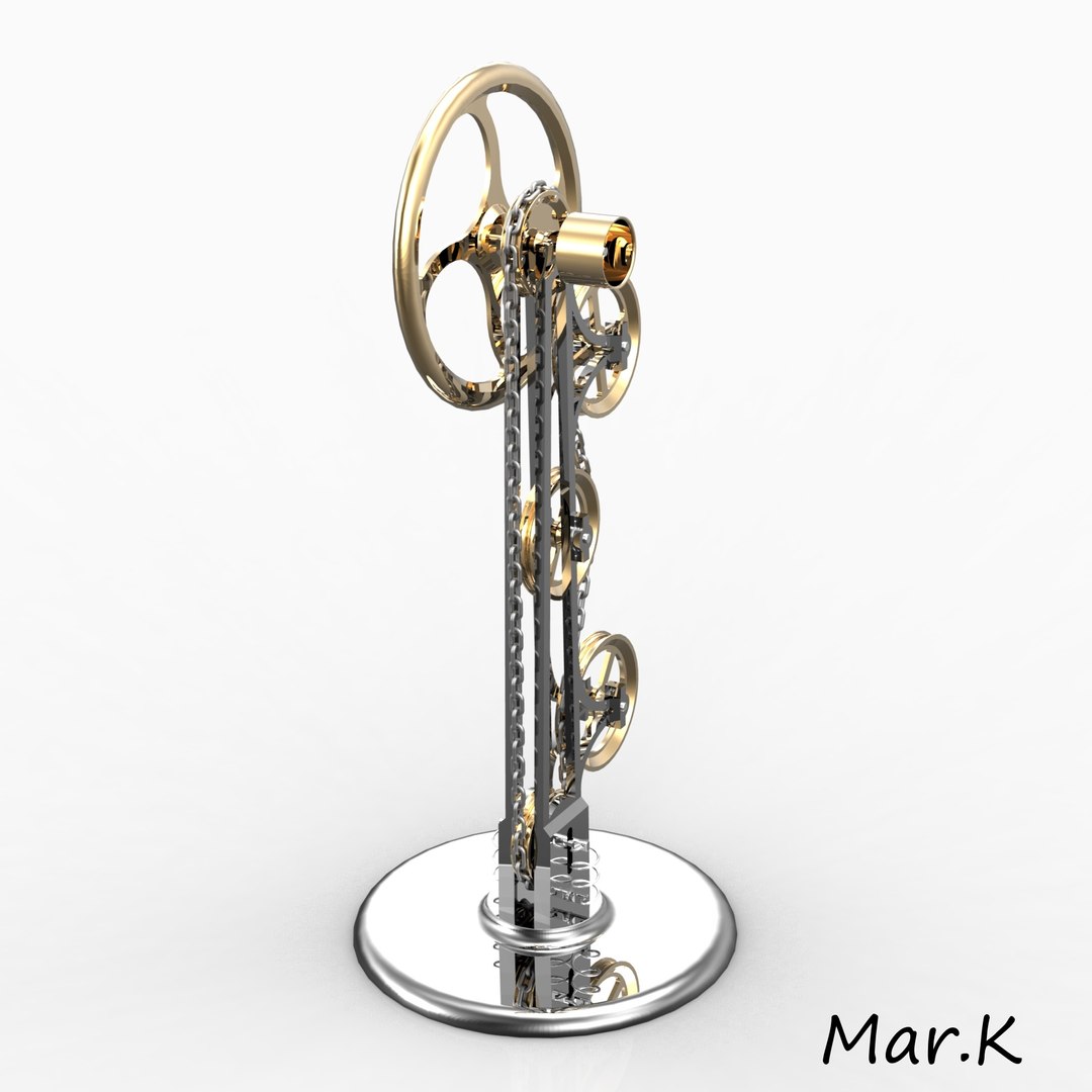Chain Perpetuum Mobile 3d Model
