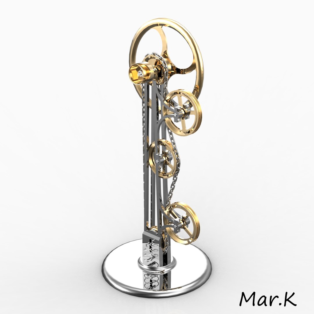 Chain Perpetuum Mobile 3d Model