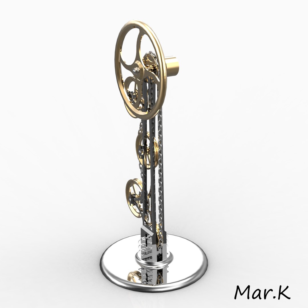 Chain Perpetuum Mobile 3d Model