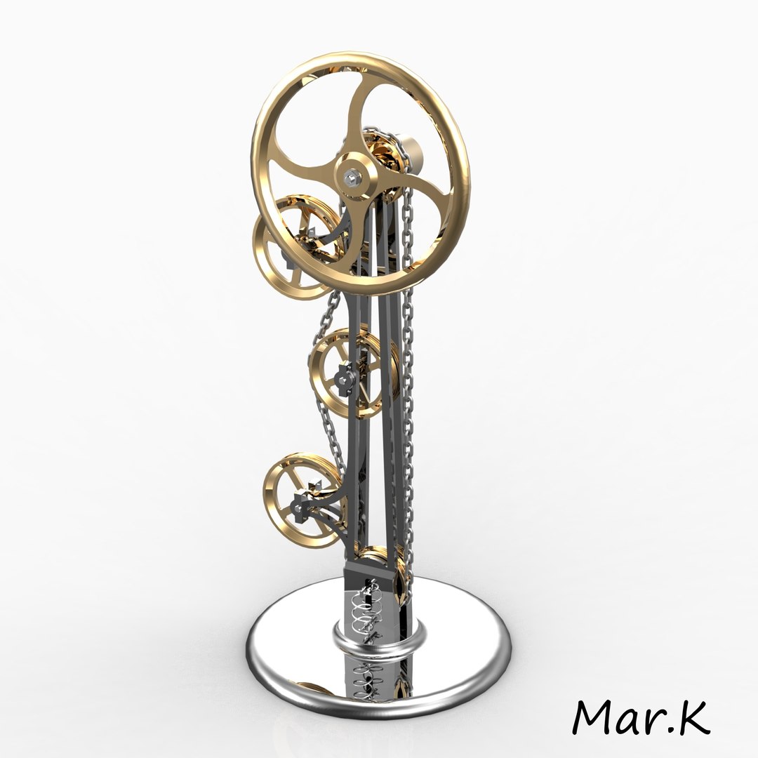 Chain Perpetuum Mobile 3d Model