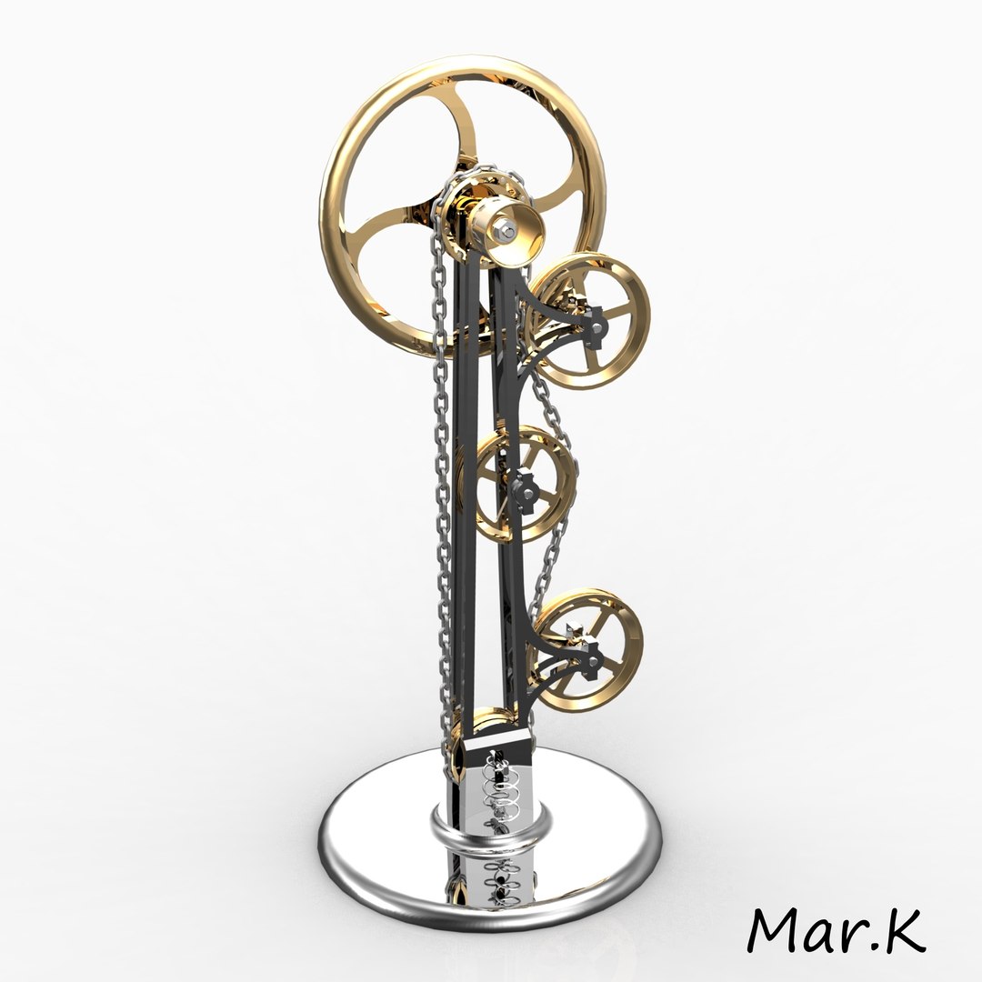 Chain Perpetuum Mobile 3d Model