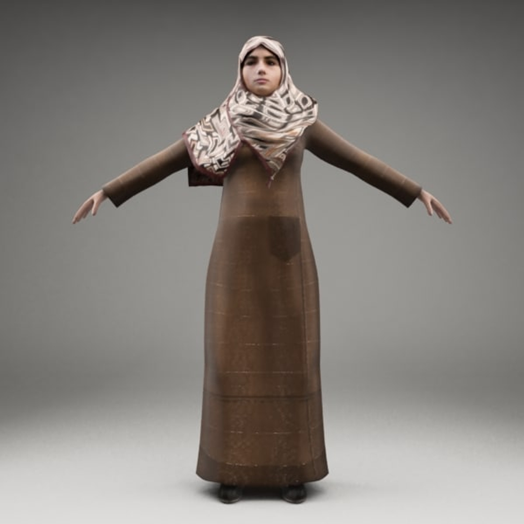 3d model axyz rigged characters