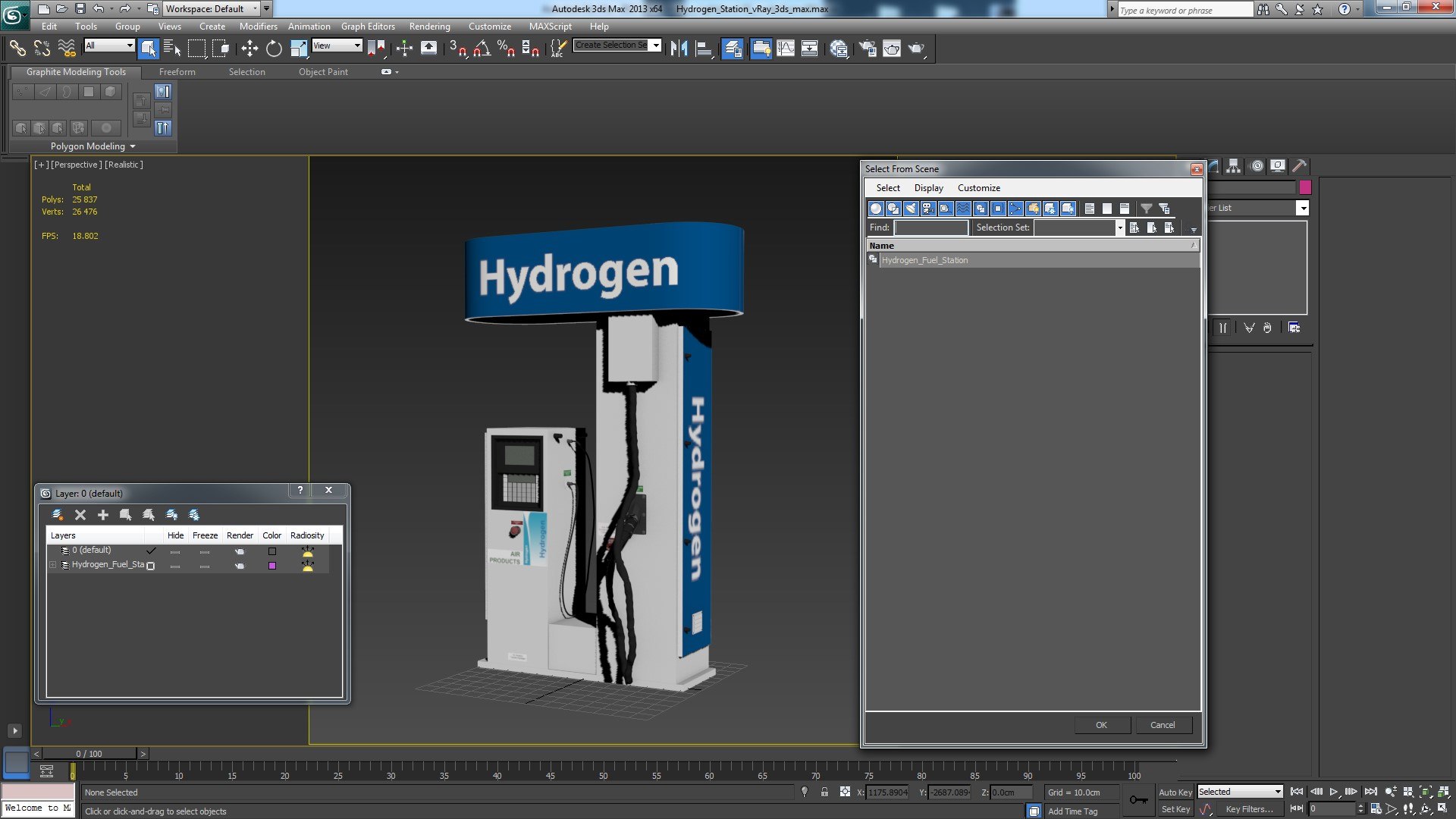 Max Hydrogen Fuel Station