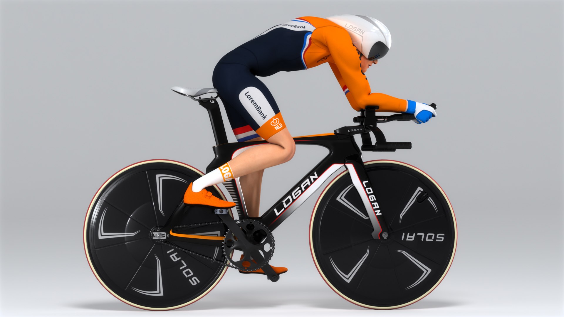 Cyclist Animation 3D Model - TurboSquid 1634987