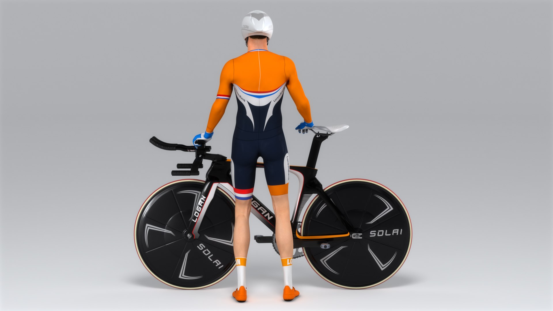 Cyclist Animation 3D Model - TurboSquid 1634987