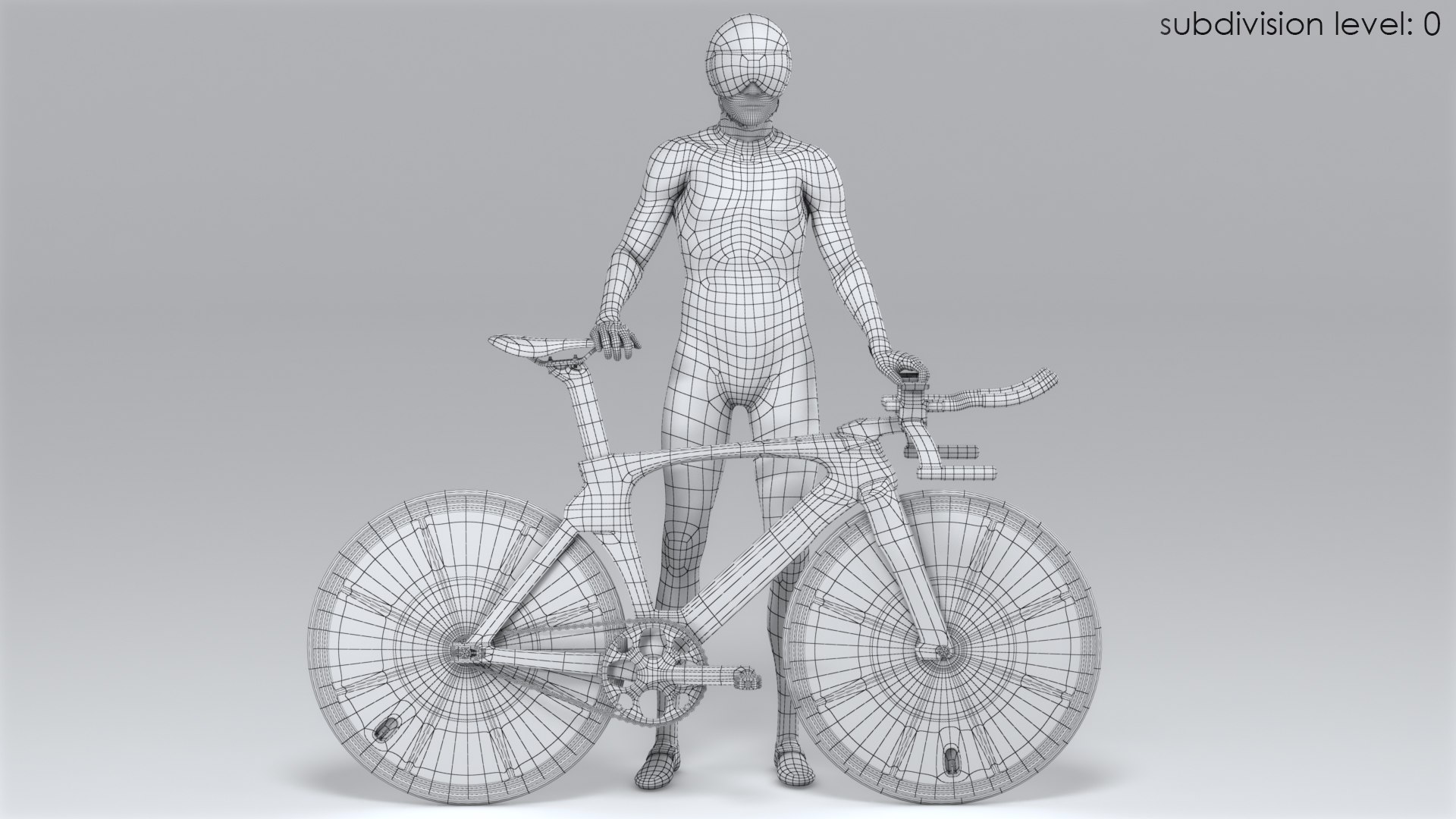 Cyclist Animation 3D Model - TurboSquid 1634987