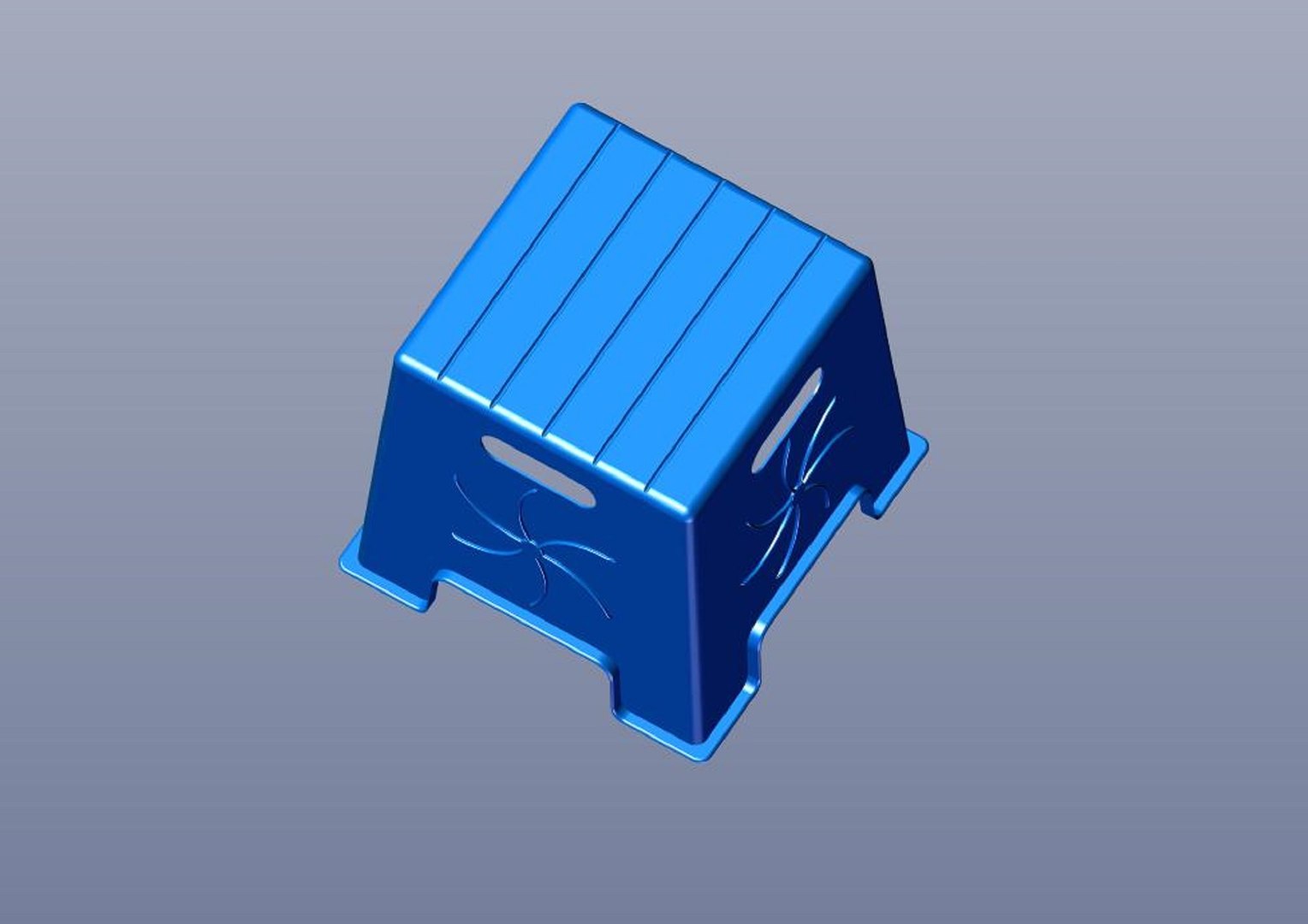 3d Plastic Stool 3D Model - TurboSquid 1784647