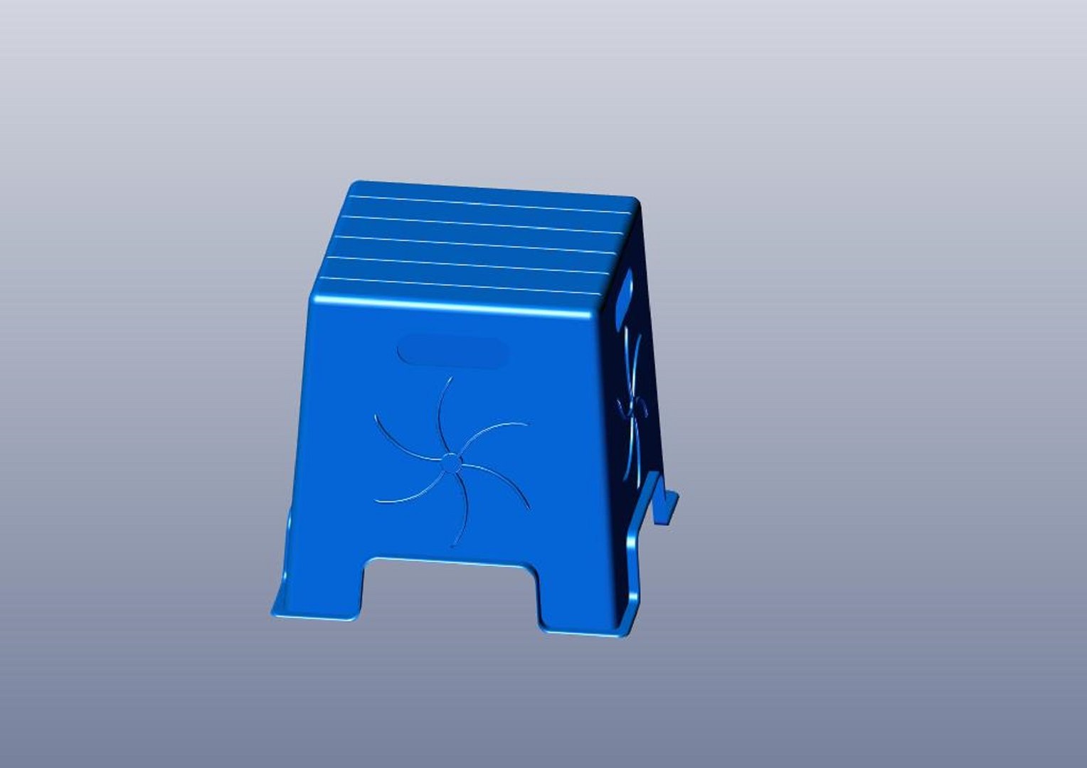 3d Plastic Stool 3D Model - TurboSquid 1784647