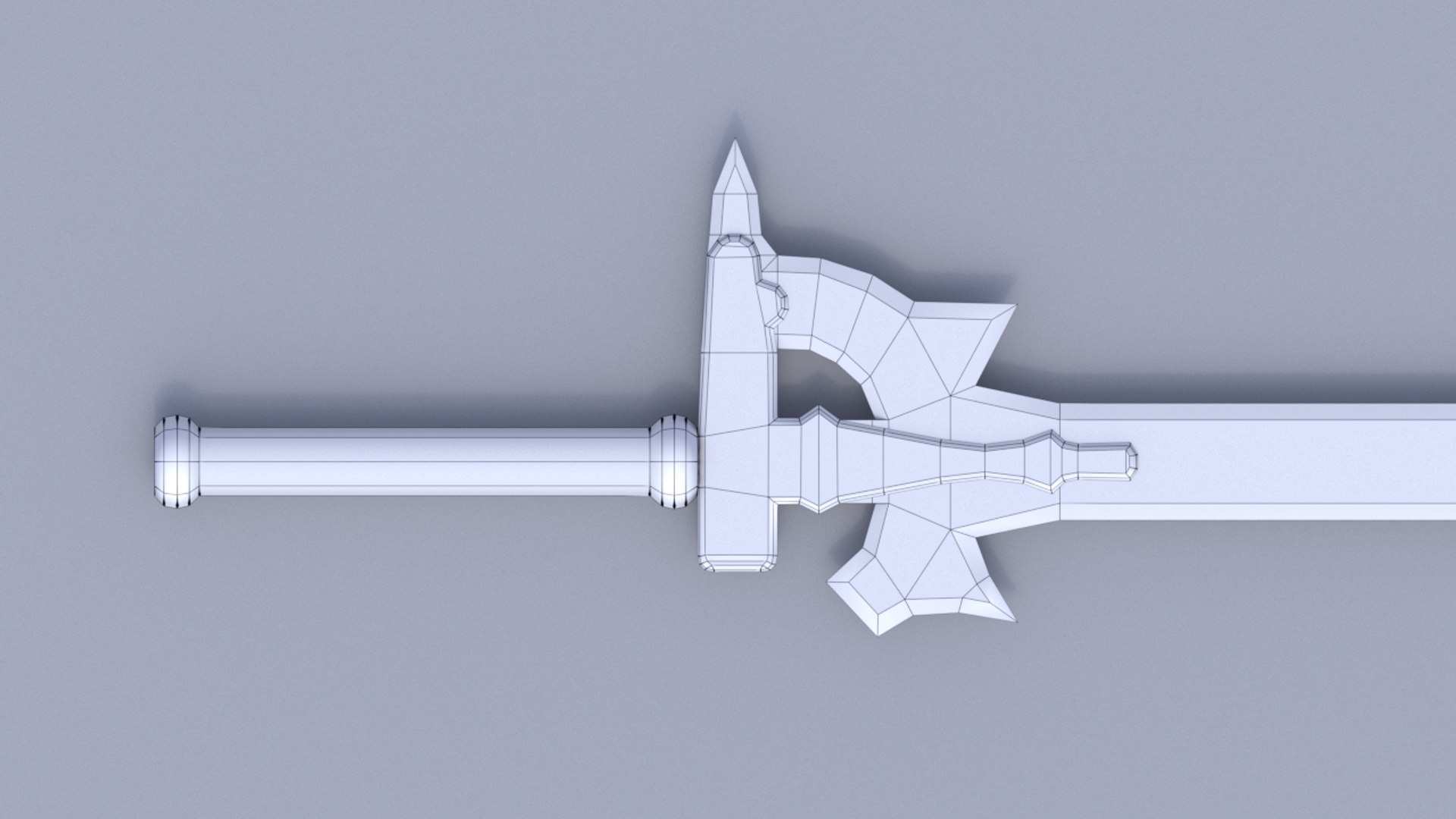 Anime Sword Model - TurboSquid 1403800
