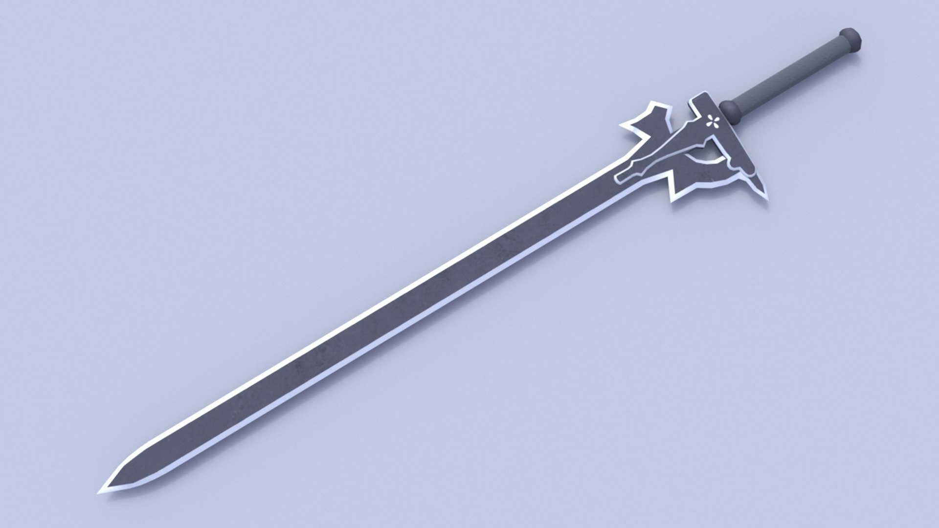 Anime Sword Model - TurboSquid 1403800