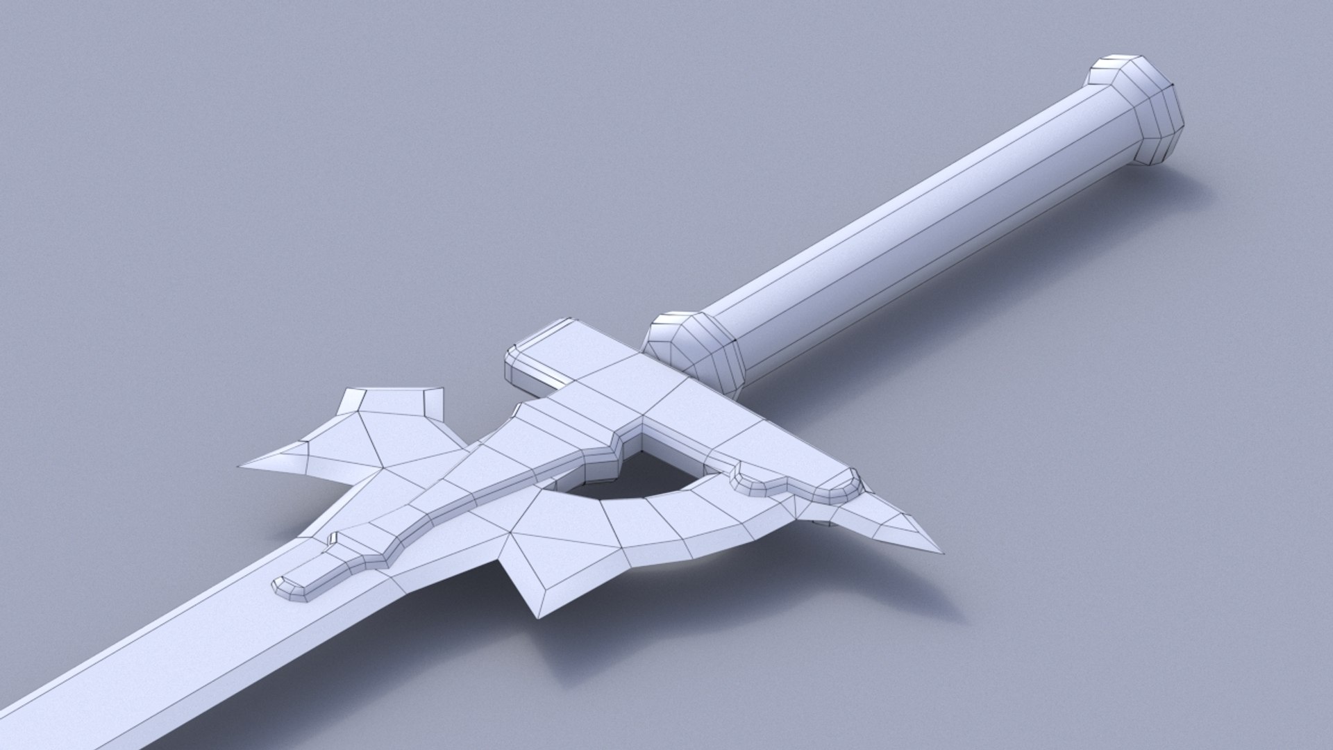 Anime Sword Model - TurboSquid 1403800