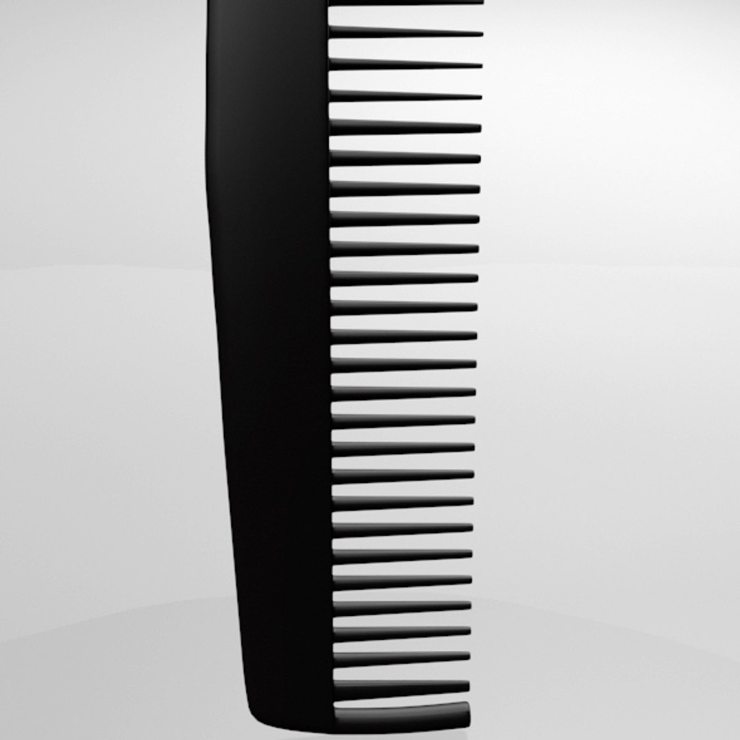 Hair Comb 02 3D Model - TurboSquid 1817426
