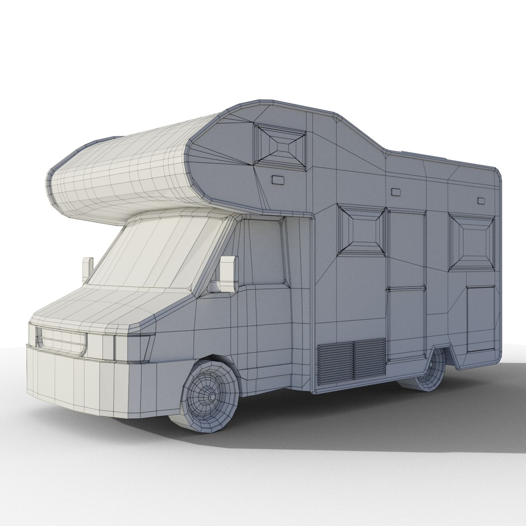Rv Vehicle Car 3D Model - TurboSquid 1682372