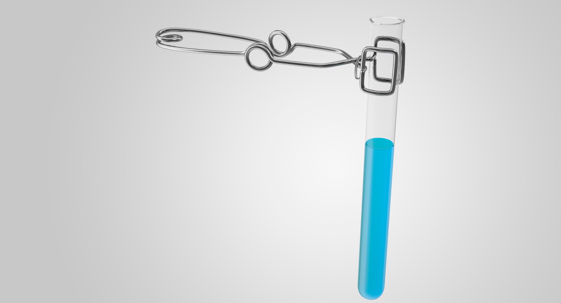 3D Clamp Test Tube Model - TurboSquid 1682036