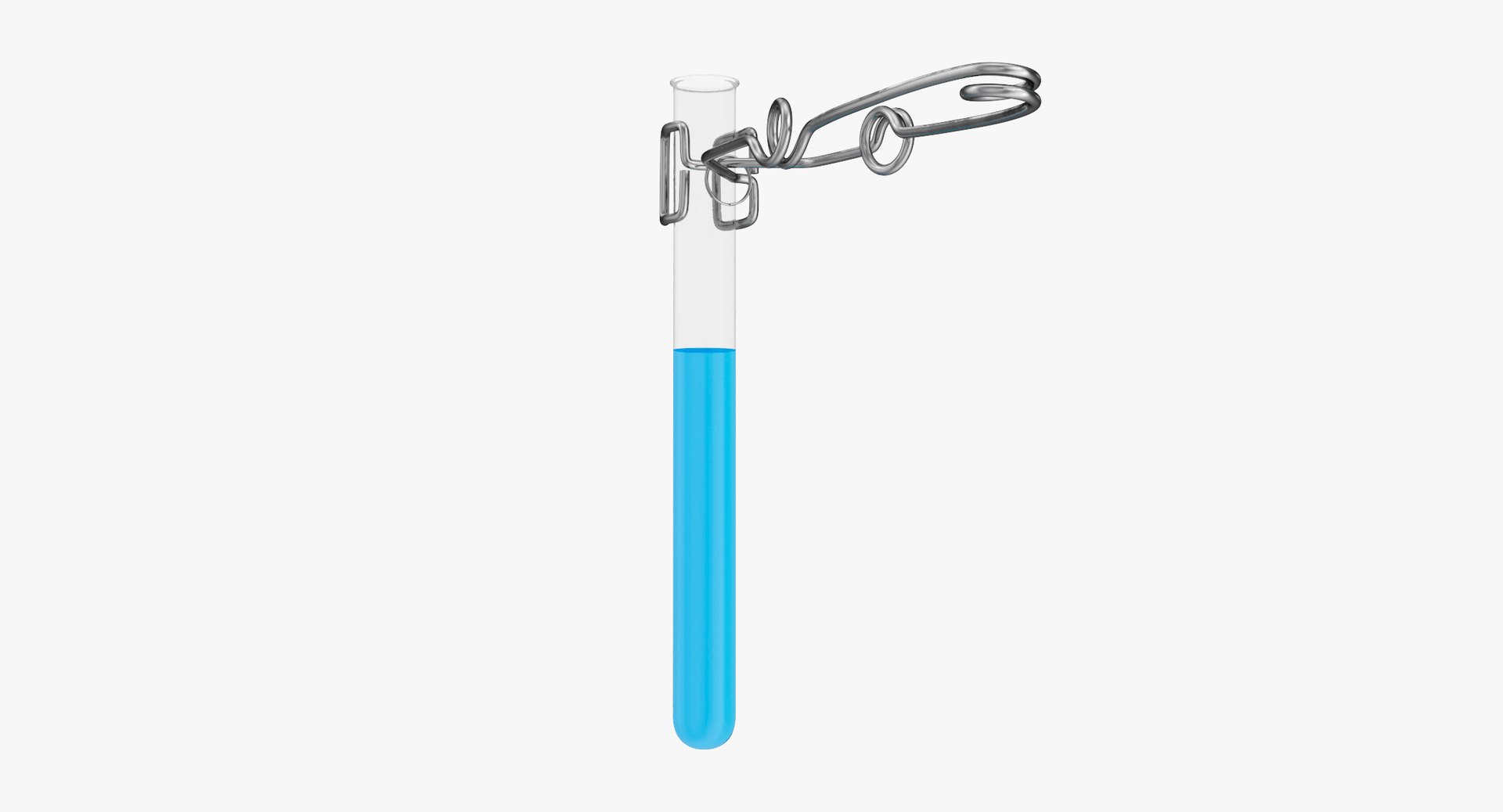 3D Clamp Test Tube Model - TurboSquid 1682036
